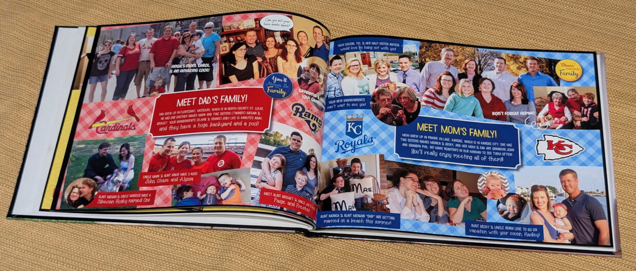 Crafting our family: My adoption life book design - Notion Partners